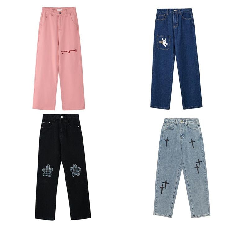 Aesthetic Jeans - baggy jeans aesthetic - Shoptery