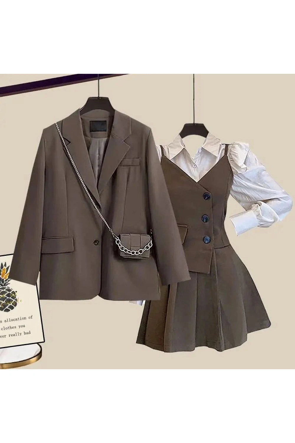 Buy Classic Academia Layered Set - Shoptery