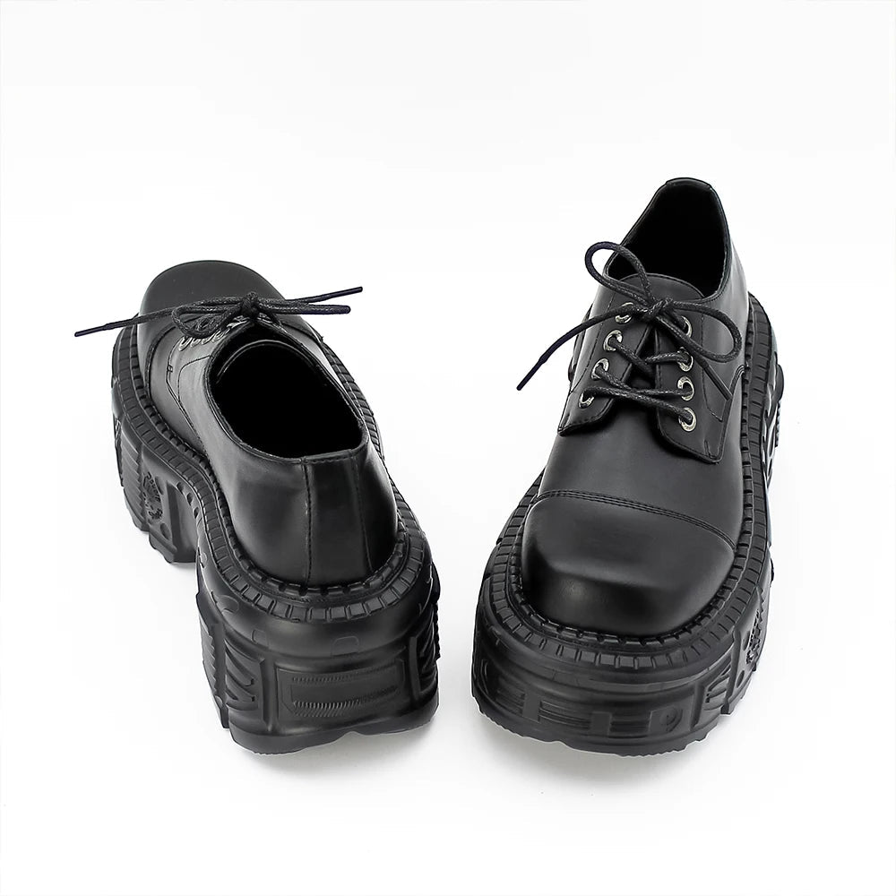 Buy Monolith Platform Derby Shoes - Shoptery